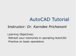 PPT - AutoCAD Tutorial (introductory level) PowerPoint Presentation ...