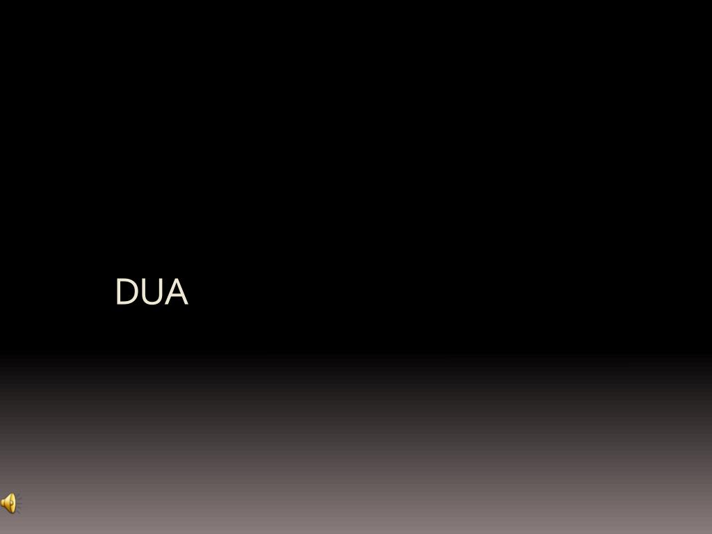 PPT - DUA PowerPoint Presentation, free download - ID:3418124