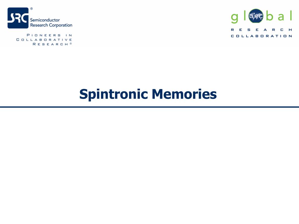 PPT - Spintronic Memories PowerPoint Presentation, free download - ID ...
