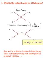 PPT - Parity Conservation in the weak (beta decay) interaction ...