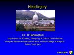 PPT - Head Injury PowerPoint Presentation, free download - ID:1451492