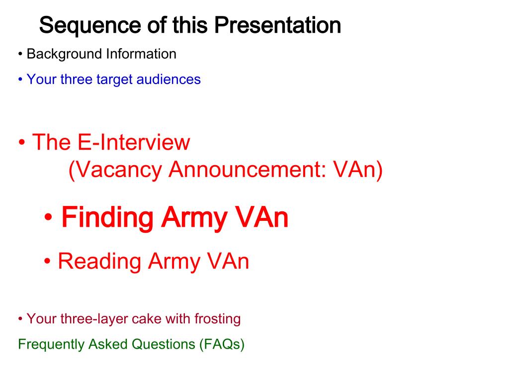 PPT - Sequence of this Presentation PowerPoint Presentation, free ...
