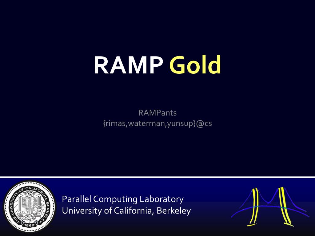 PPT - RAMP Gold PowerPoint Presentation, free download - ID:3423236