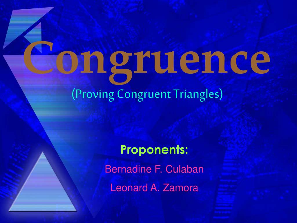 PPT - (Proving Congruent Triangles) PowerPoint Presentation, free ...