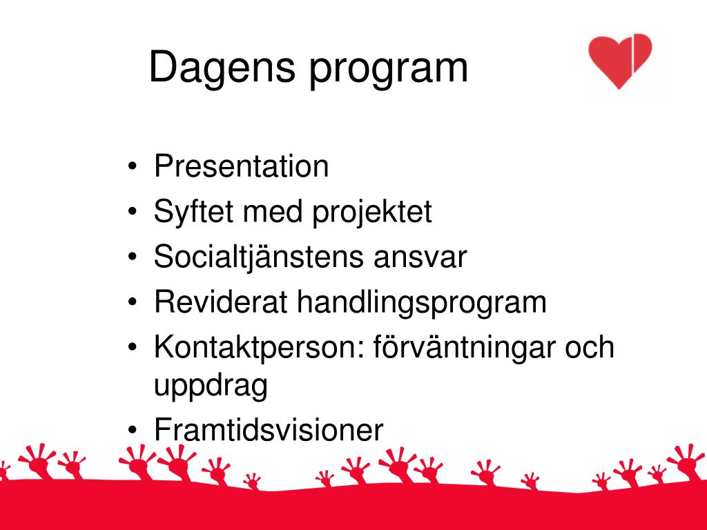PPT - Dagens program PowerPoint Presentation, free download - ID:3424259