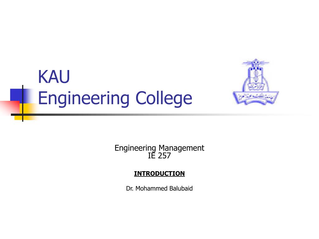 PPT - KAU Engineering College PowerPoint Presentation, free download ...