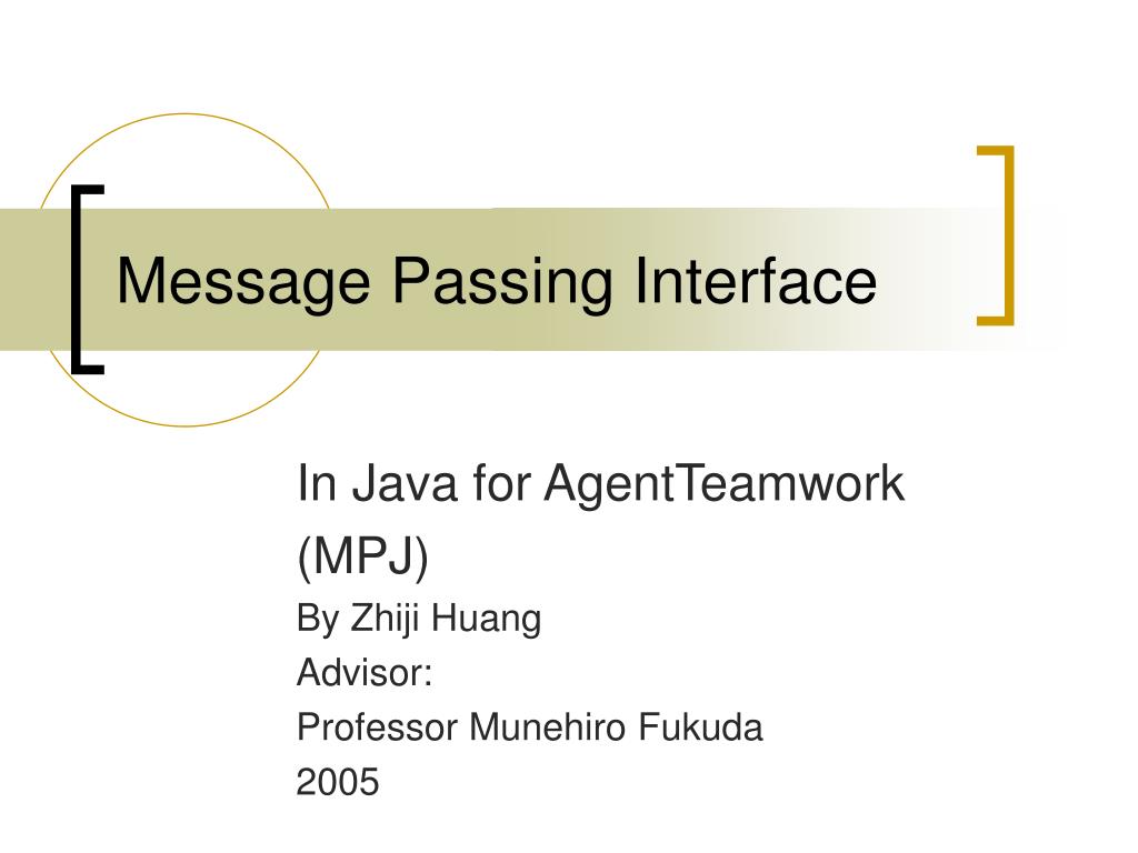 PPT - Message Passing Interface PowerPoint Presentation, free download ...
