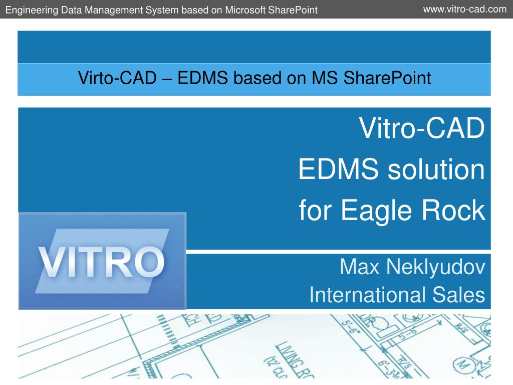PPT - Virto-CAD – EDMS based on MS SharePoint PowerPoint Presentation ...