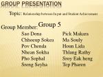 PPT - Group Presentation PowerPoint Presentation, free download - ID:183620