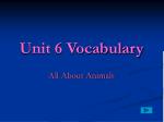 PPT - Unit 6 Vocabulary PowerPoint Presentation, free download - ID:2734746