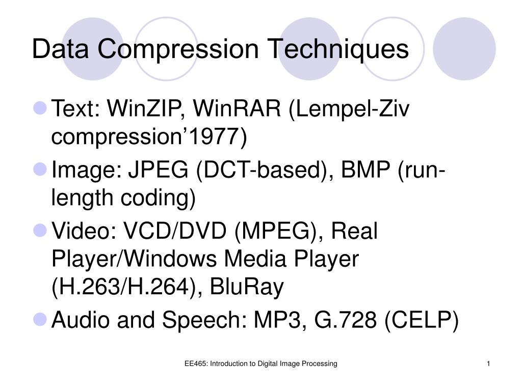 PPT - Data Compression Techniques PowerPoint Presentation, free ...