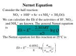 PPT - Nernst Equation PowerPoint Presentation, free download - ID:6200903