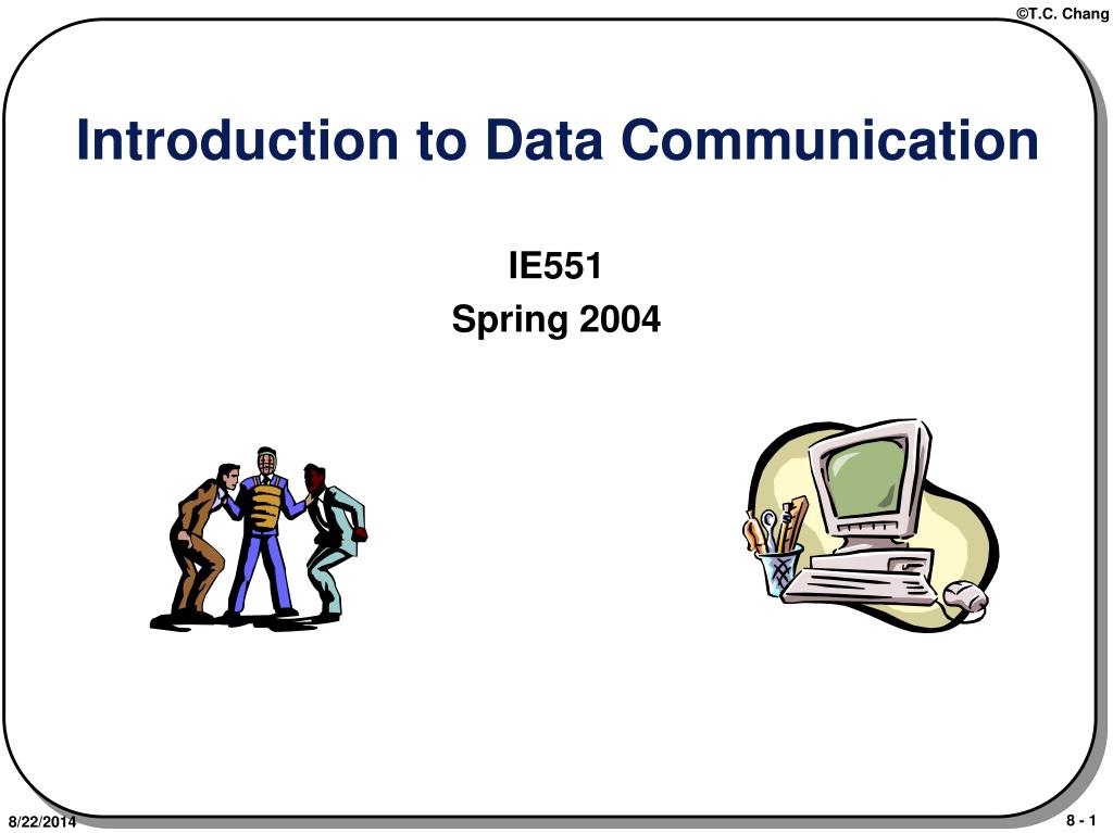 PPT - Introduction to Data Communication PowerPoint Presentation, free ...