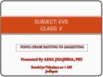 PPT - LESSON PLAN CLASS IV SUBJECT E V S PowerPoint Presentation, free ...