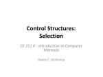 PPT - Lecture 5: Selection Structures PowerPoint Presentation, free ...