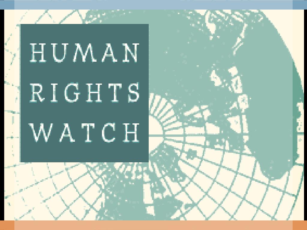 PPT - Human Rights Watch PowerPoint Presentation, free download - ID ...
