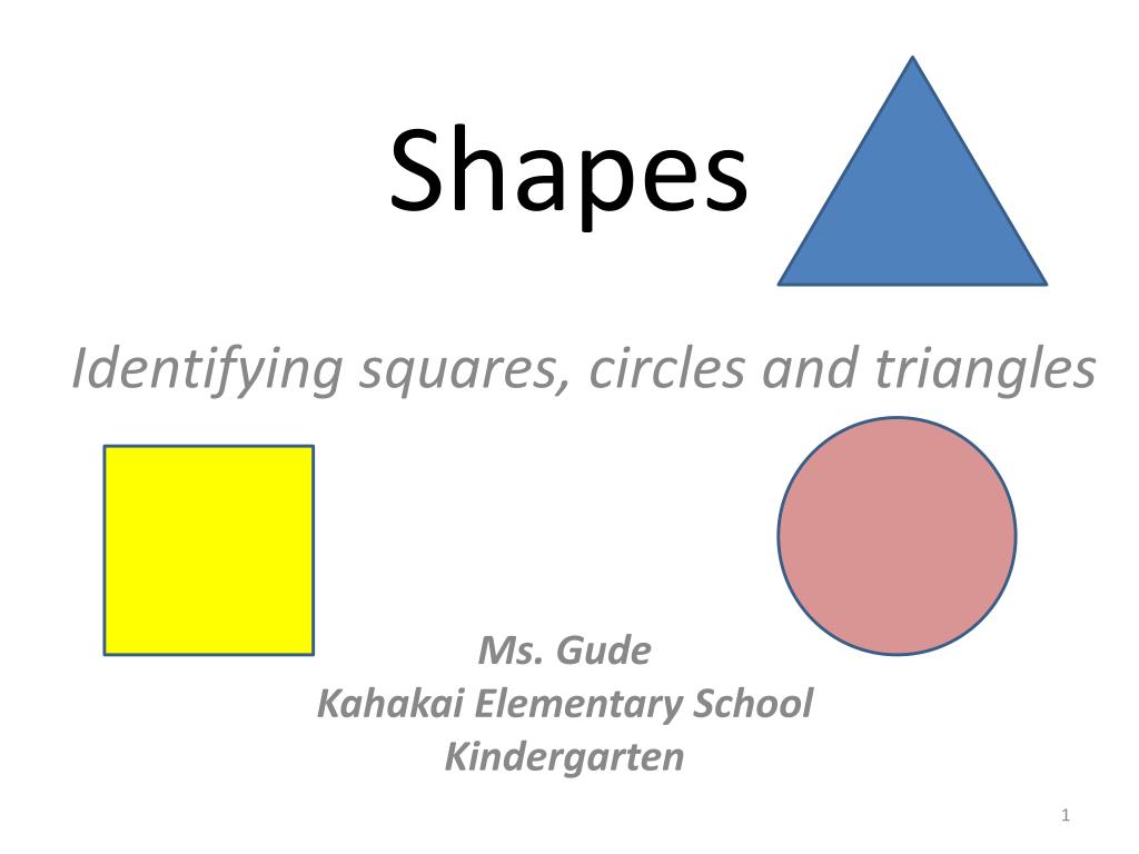 PPT - Shapes PowerPoint Presentation, free download - ID:3439535