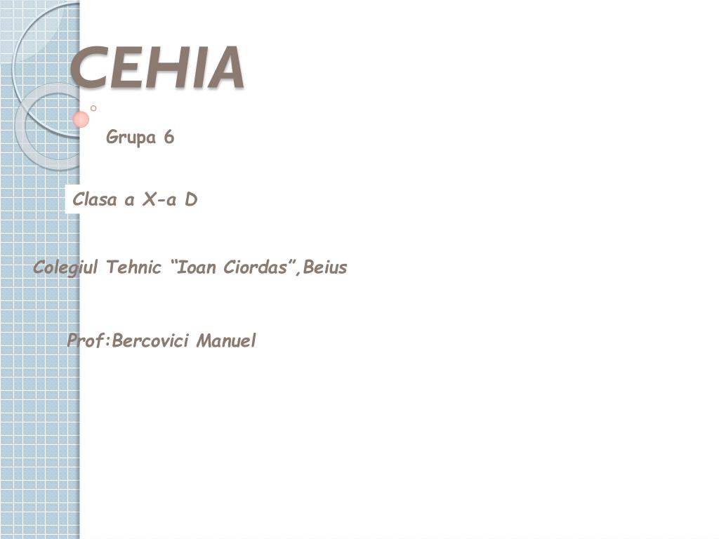 PPT - CEHIA PowerPoint Presentation, free download - ID:3445831