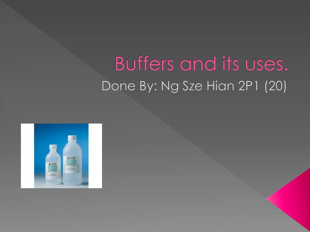PPT - Buffers and its uses. PowerPoint Presentation, free download - ID ...