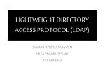 PPT - Outline of Lightweight Directory Access Protocol PowerPoint ...
