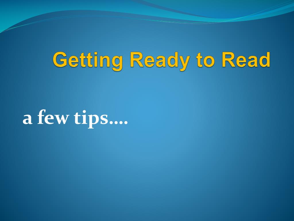 PPT - Getting Ready to Read PowerPoint Presentation, free download - ID ...