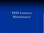 PPT - Maintenance Contract PowerPoint Presentation, free download - ID ...