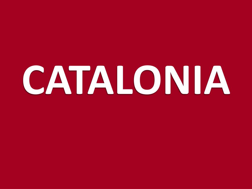 PPT - CATALONIA PowerPoint Presentation, free download - ID:3453626