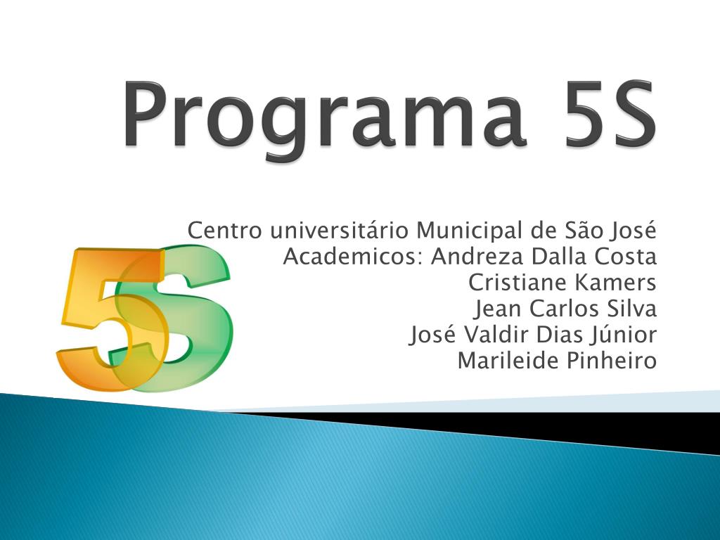 PPT - Programa 5S PowerPoint Presentation, free download - ID:3453926