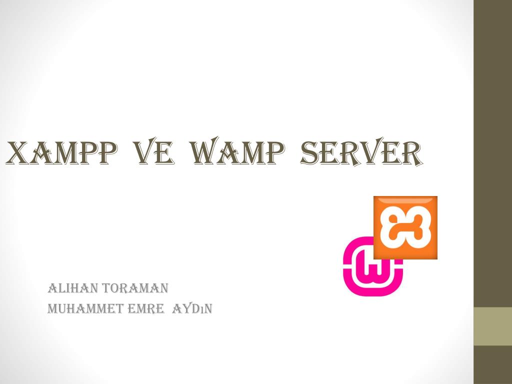 PPT - x ampp ve w amP Server PowerPoint Presentation, free download ...