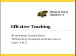 PPT - 10 Effective Teaching Techniques PowerPoint Presentation, free download - ID:2927717