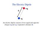 PPT - The Electric Dipole PowerPoint Presentation, free download - ID ...