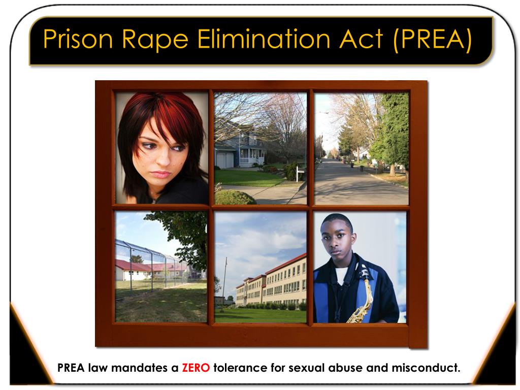 PPT - Prison Rape Elimination Act (PREA) PowerPoint Presentation, free ...
