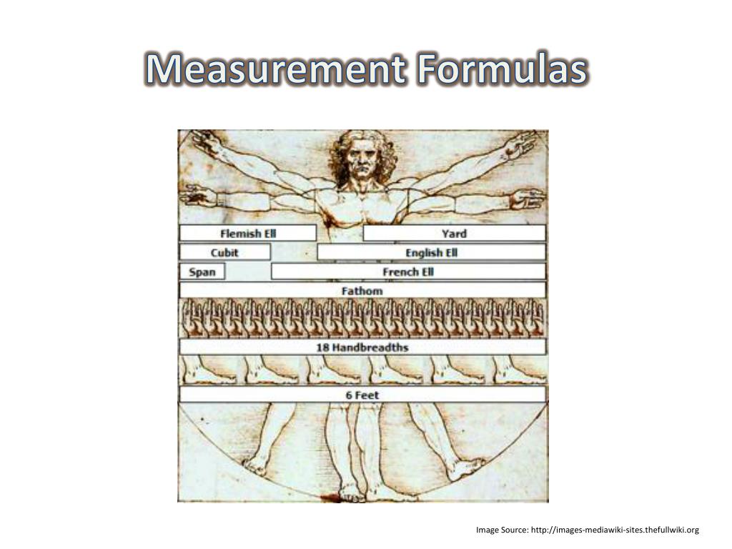 PPT - Measurement Formulas PowerPoint Presentation, free download - ID ...