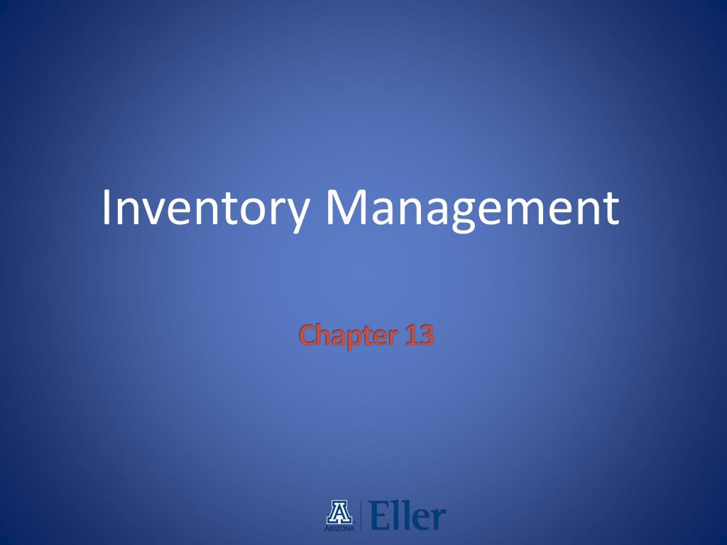 PPT - Inventory Management PowerPoint Presentation, free download - ID ...