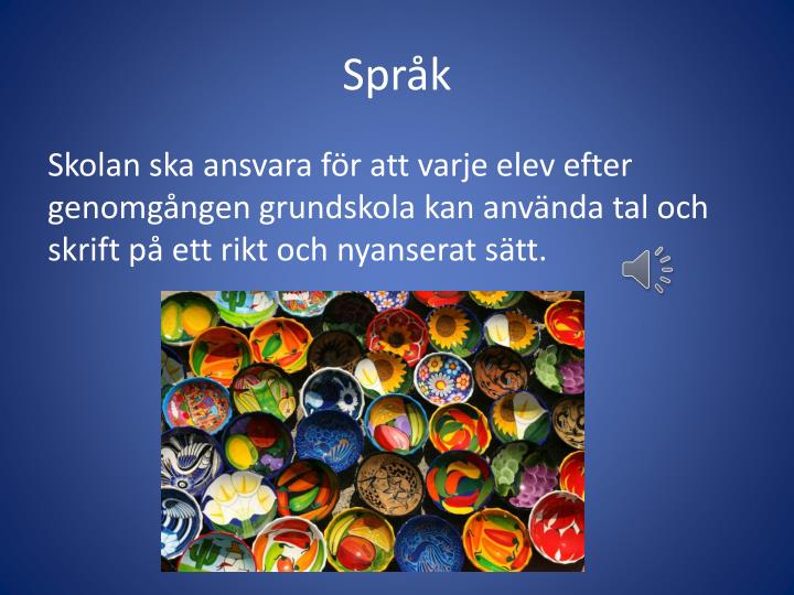 PPT - Språk PowerPoint Presentation, free download - ID:3466354