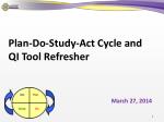 PPT - Tools for Change Plan, Do, Study, Act The PDSA Cycle Explained ...
