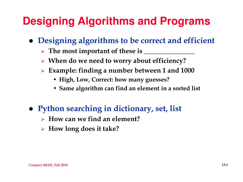 PPT - Mastering Algorithm Design and Programming PowerPoint ...