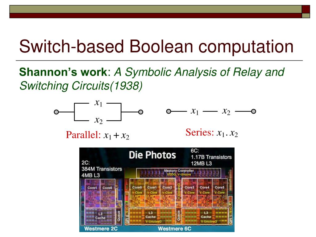 PPT - Switch-based Boolean computation PowerPoint Presentation, free ...