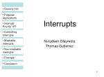 PPT - Interrupts PowerPoint Presentation, free download - ID:9681461