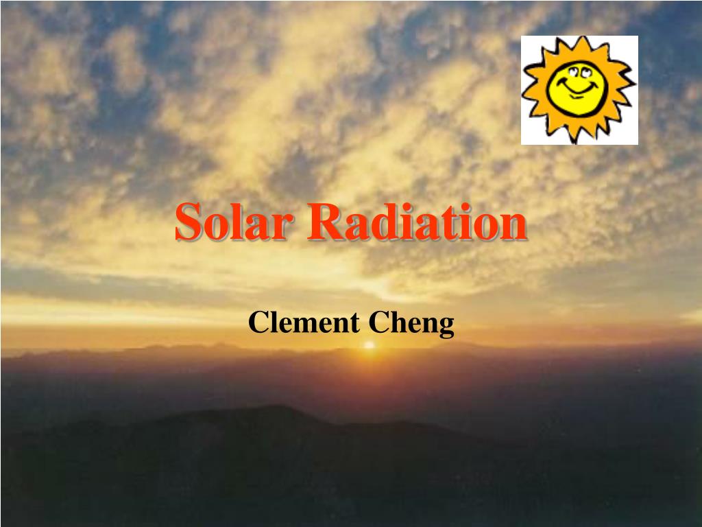 PPT - Solar Radiation PowerPoint Presentation, free download - ID:3474458