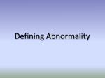 PPT - Defining Abnormality PowerPoint Presentation, free download - ID ...