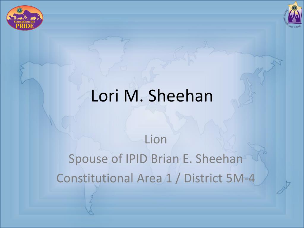 PPT - Lori M. Sheehan PowerPoint Presentation, free download - ID:3476514