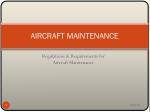 PPT - Aircraft Maintenance PowerPoint Presentation, free download - ID ...