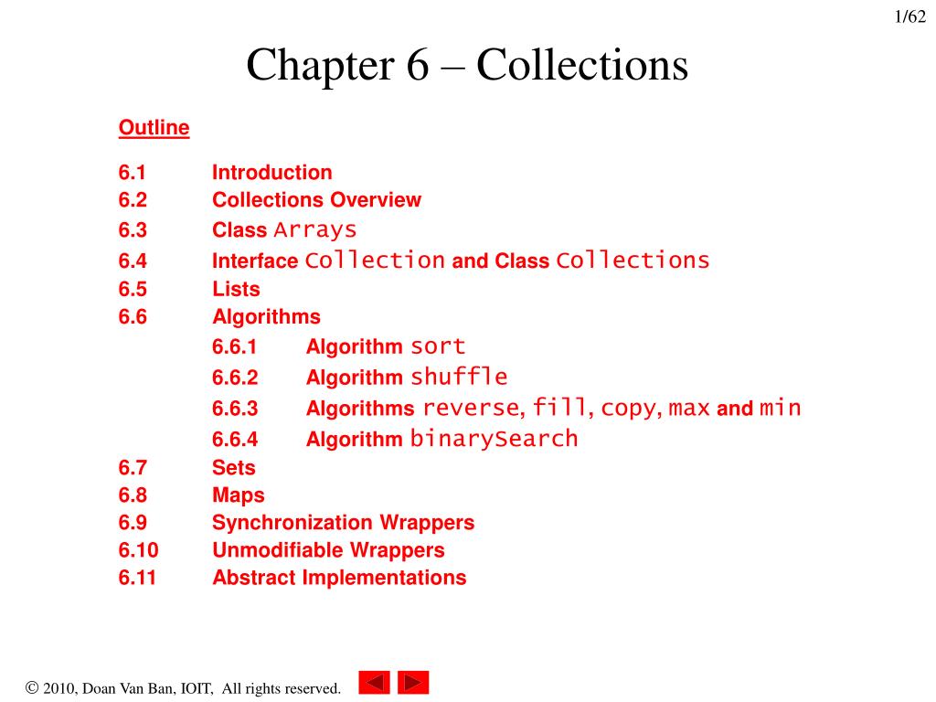 PPT - Understanding Java Collections: Overview, Arrays, Lists, Sets ...