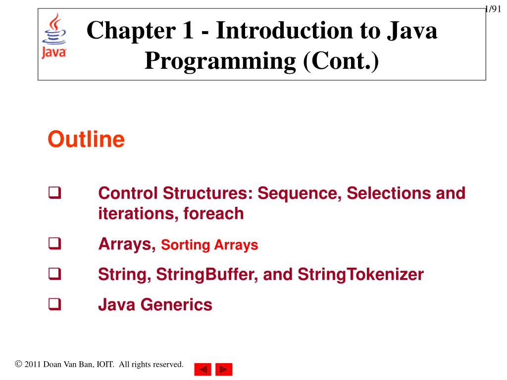 PPT - Chapter 1 - Introduction to Java Programming (Cont.) PowerPoint ...