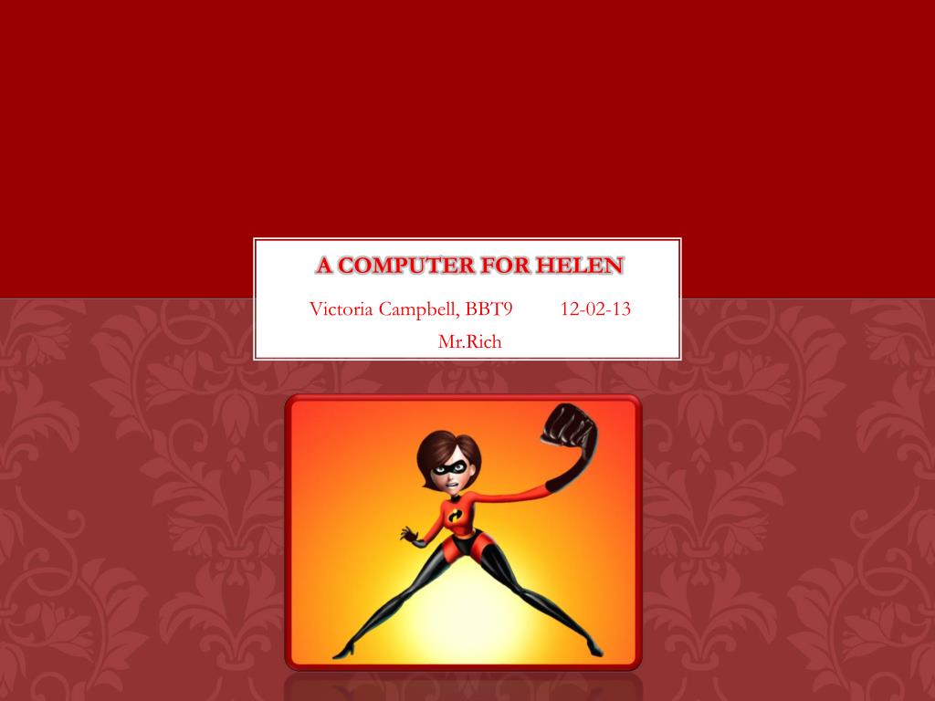 PPT - A Computer for Helen PowerPoint Presentation, free download - ID ...
