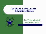 PPT - The Basics of Special Education PowerPoint Presentation, free ...