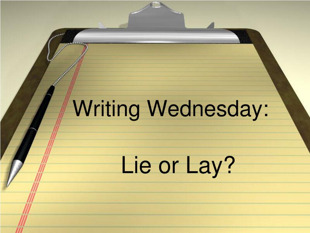 PPT - Writing Wednesday: PowerPoint Presentation, free download - ID ...
