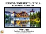 PPT - Module 4-C Student-centered Instructional Methods PowerPoint ...