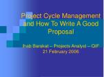 PPT - Project Cycle Management (PCM) PowerPoint Presentation, free ...